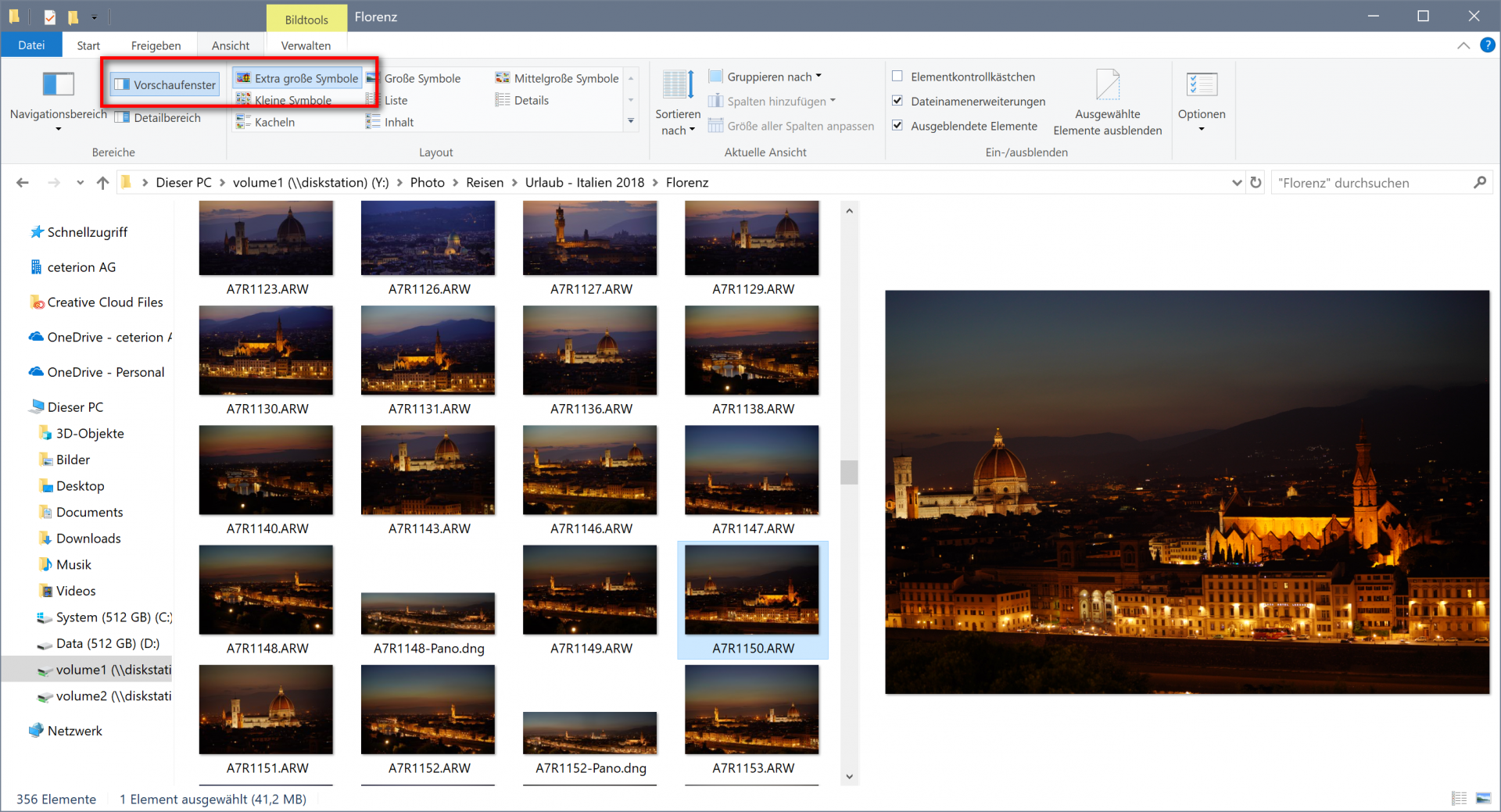 Vorschau für Sony .ARW RAW Dateien im Windows Explorer einrichten | Andreas Mariotti